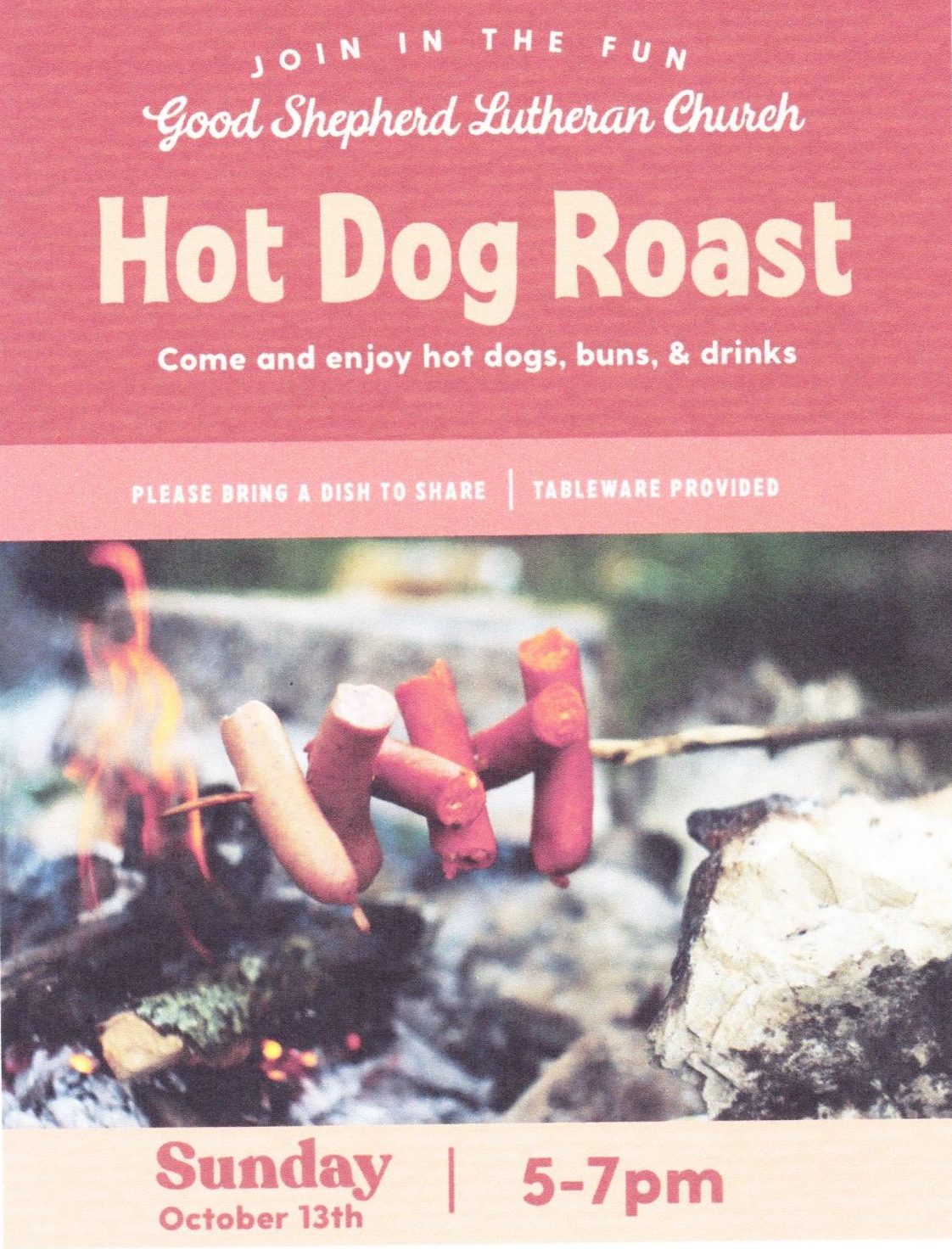 HOT DOG ROAST – Good Shepherd Lutheran Church